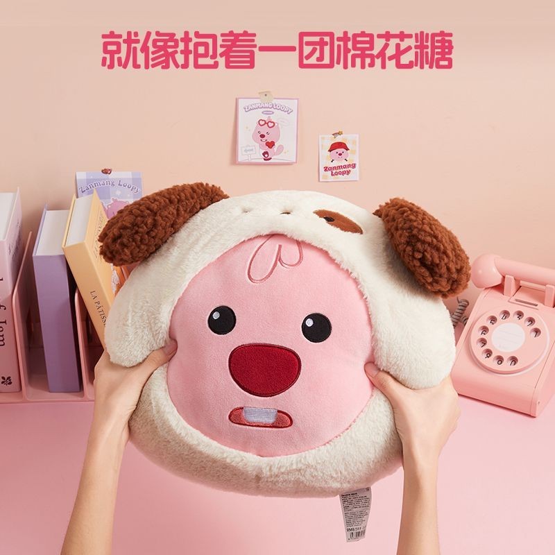 Miniso LOOPY pillow Ruby plush doll cute little beaver 61st birthday ...