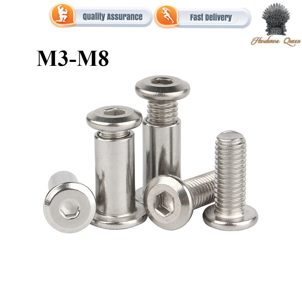 [1QP] Sus304 Stainless Steel Chamfered Hexagon Socket Female Rivet ...