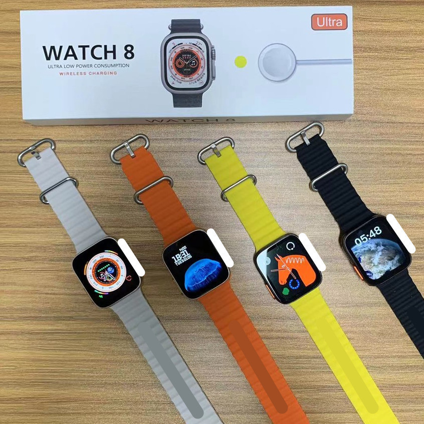 T900 Watch8 2023 New Ultra 45mm Series 8 Smartwatch Male Bluetooth Call ...