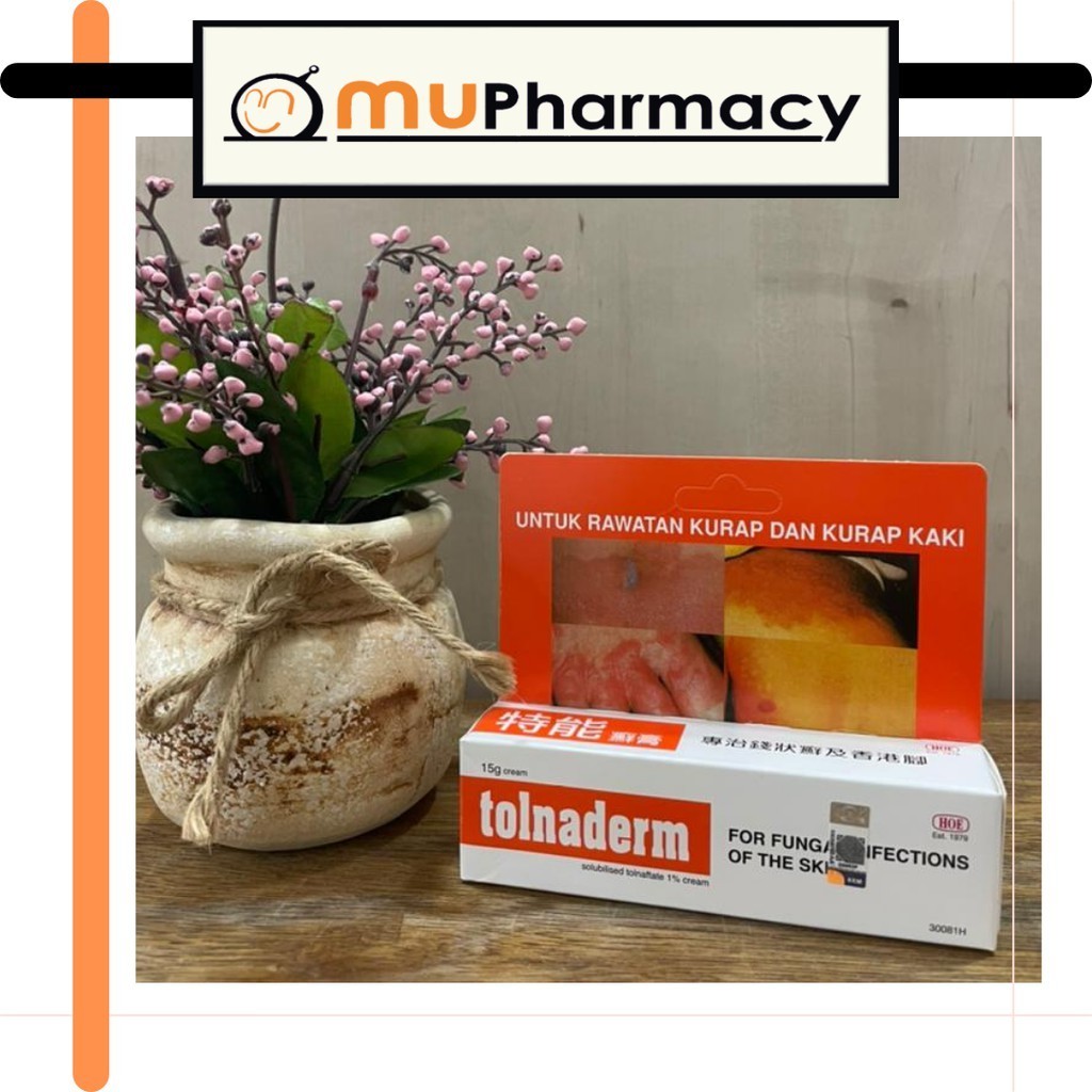 HOE Tolnaderm cream 15g | Shopee Malaysia