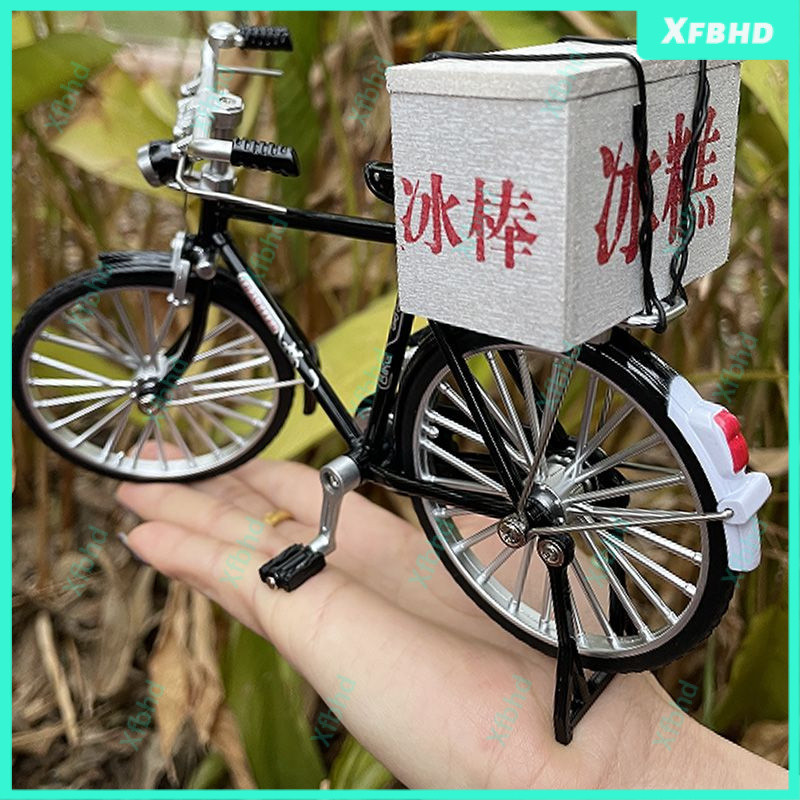 [Penuh dengan kenangan] Model basikal nostalgia retro alat letak barang ...