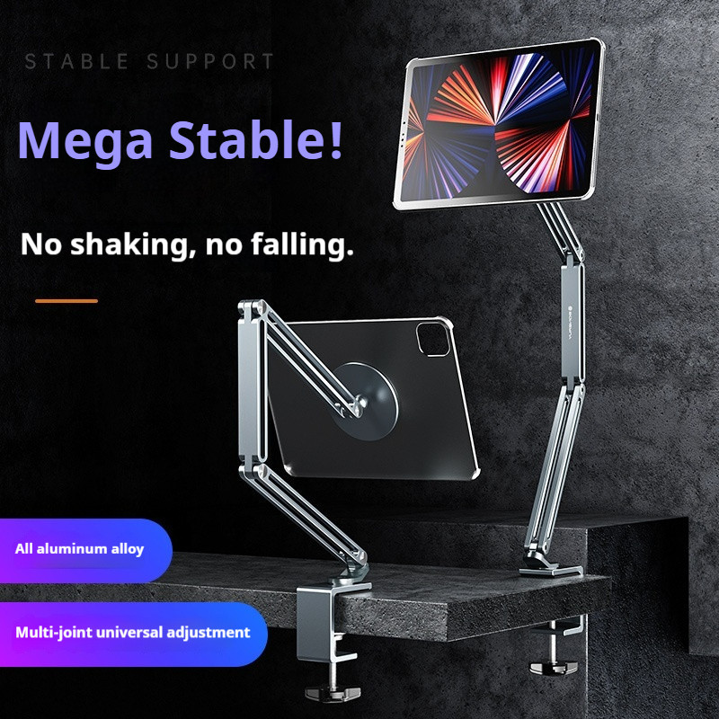 Portable Monitor Holder Aluminum Alloy Folding Arm Magnetic ...