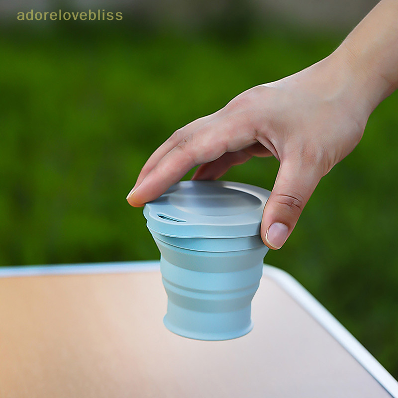 ADD 180ML Folding Cup Mini Retractable Cup Silicone Portable Teacup ...