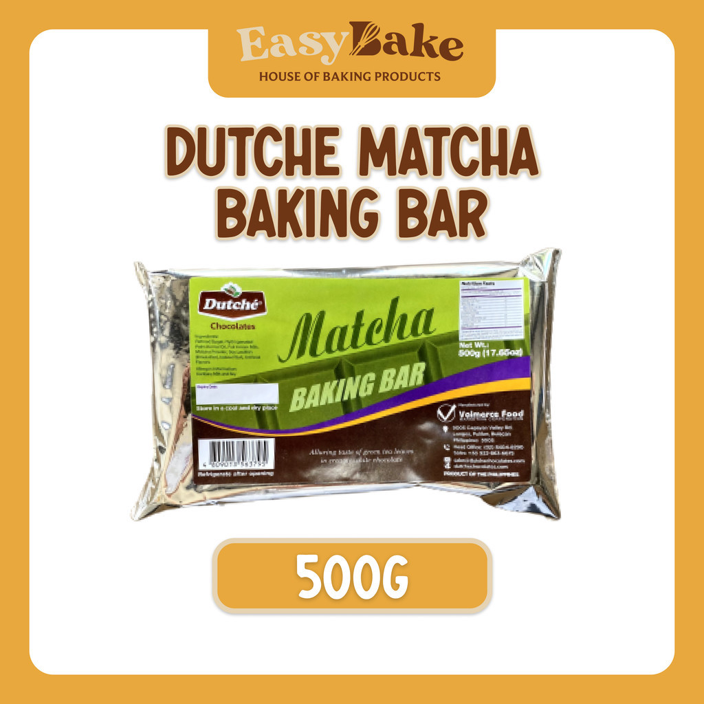 Dutche Matcha Baking Bar (500g) | Shopee Malaysia