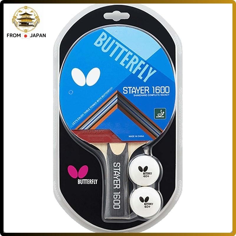 Butterfly Table Tennis Rubber Racket Leisure Stay 1600 17080 | Shopee ...