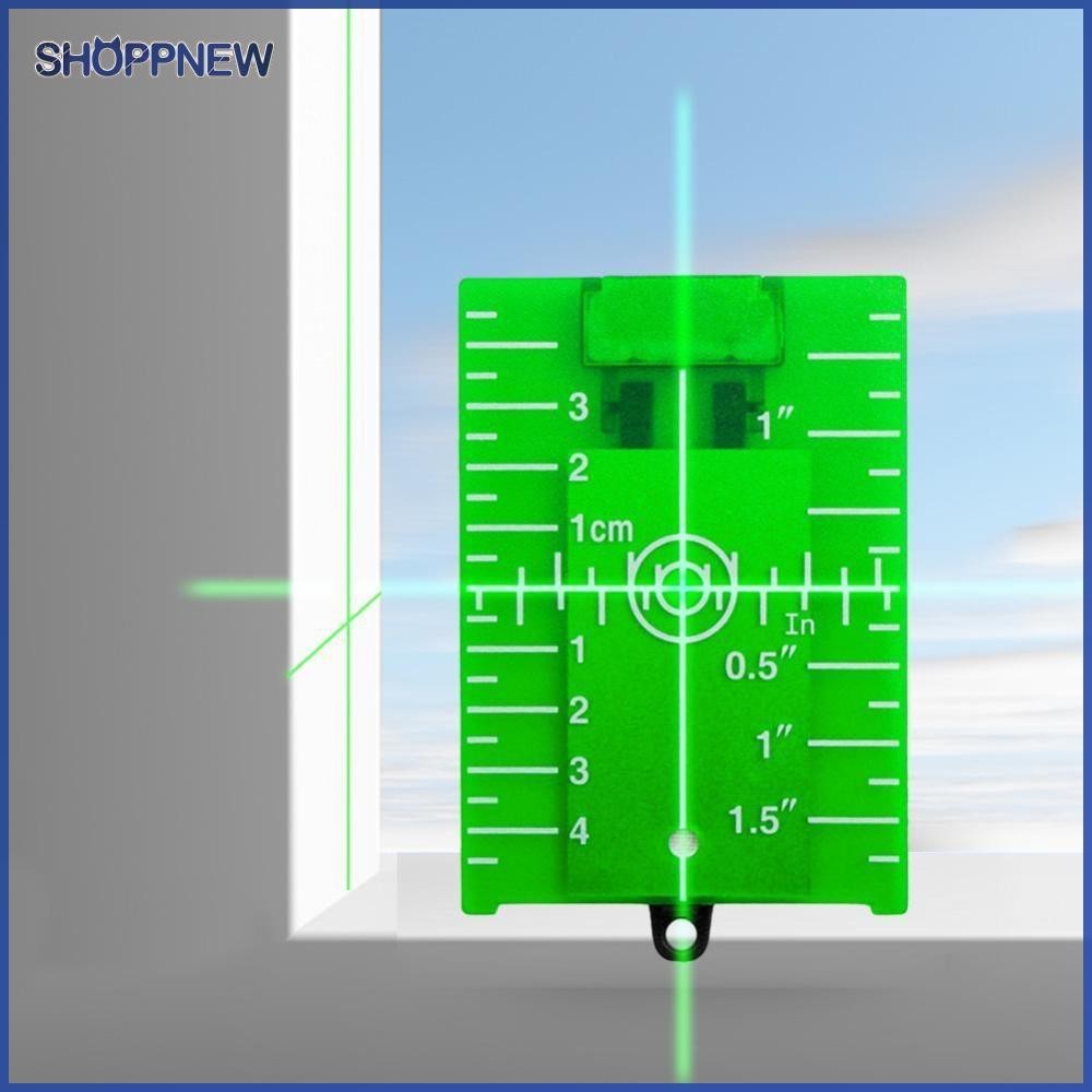 ♥Shoppnew♣ Laser Level Target Board Red/Green Line Beam Distance Plate ...