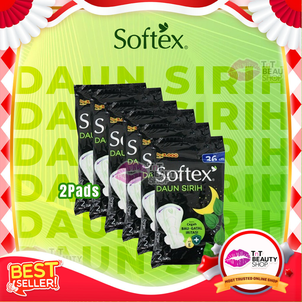 Betel Leaf Softex - 36cm 2 Pads Betel Leaf Softex 36cm 2s Sanitary Napkins | Tnt Beauty Shop ...