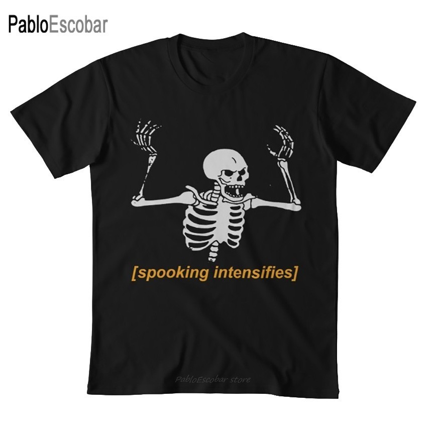 Spooking Intensifies Spooky Scary Skeleton Meme T shirt spooky meme ...