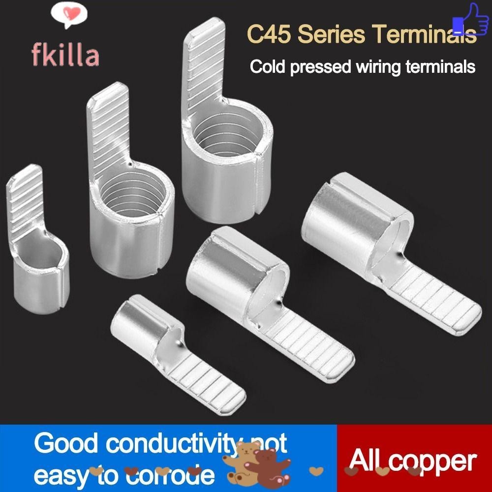 FKILLA1 C45 Terminals, Copper Tin Plated Pin-Shaped C45 Contact Pin ...