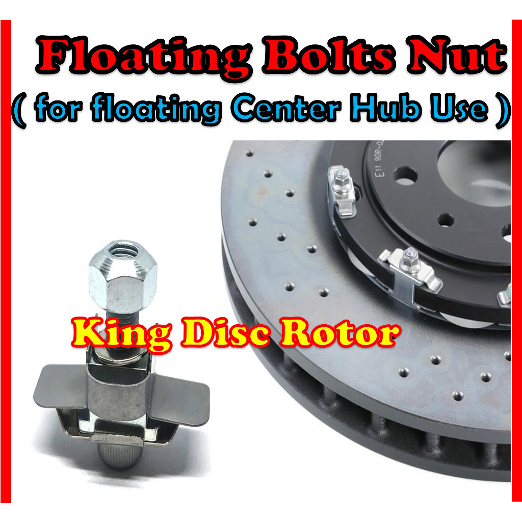 Brembo AP Racing All Floating Bolt Nut Center Hub Bracket Center Bell ...