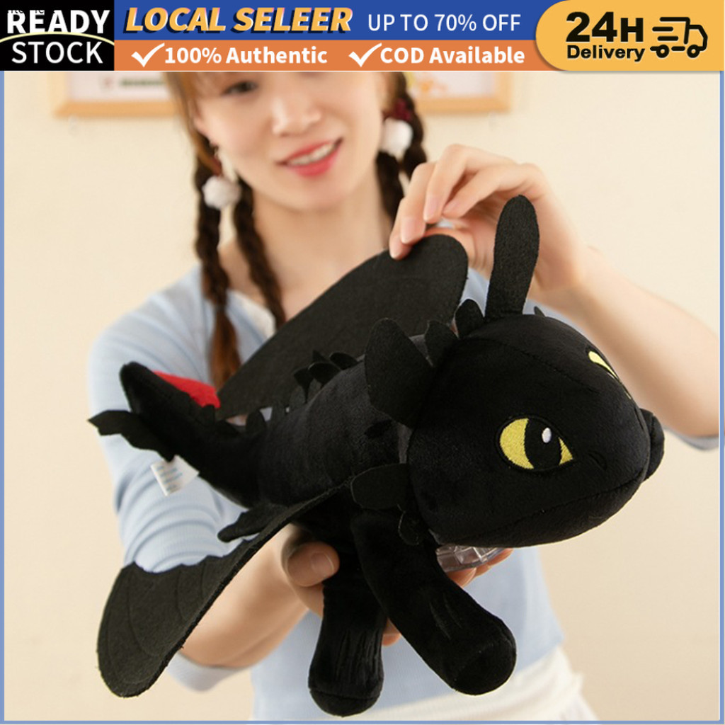 How To Train Your Dragon Toothless dragon plushie Doll Toy Creative Car ...