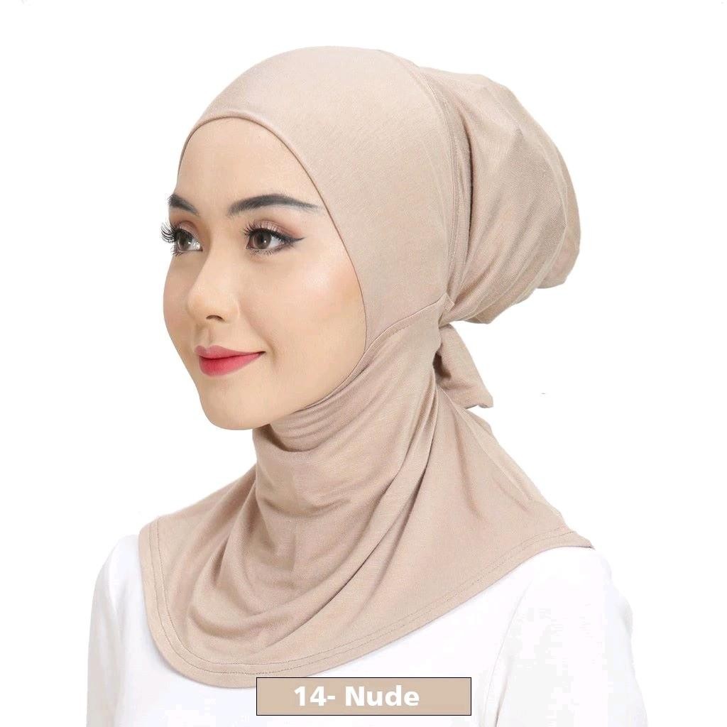 Adjustable Anak Tudung Inner Neck Tie Back || Inner Ninja Tuddung ...