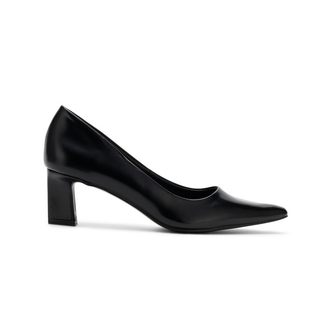 Nose Sculpture Heel Pump - Black | Shopee Malaysia