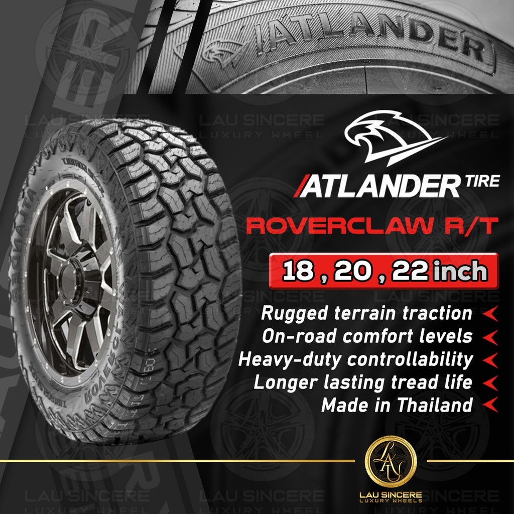 Atlander ROVERCLAW R/T Tayar 4X4 Tyre | Shopee Malaysia