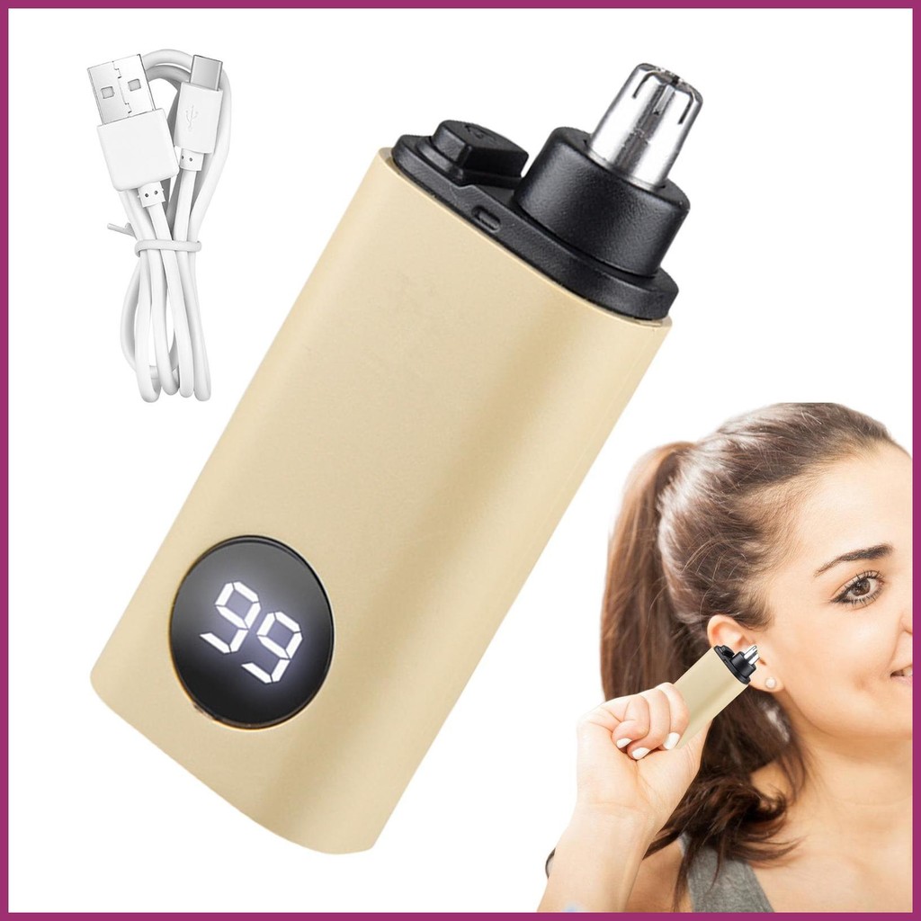 Nose Trimmer For Men Rechargeable Ear And Nose Hair Trimmer For Men ...