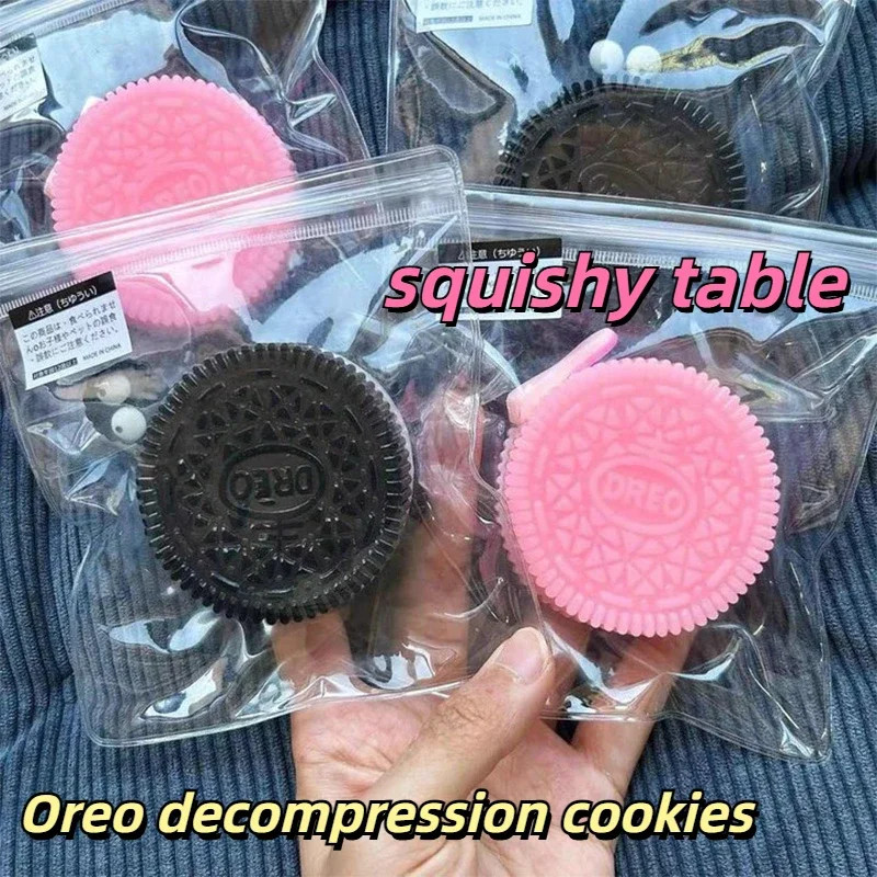 Big Oreo Squishy Table Handmade Silicone Stress Relief Squishy Toy ...
