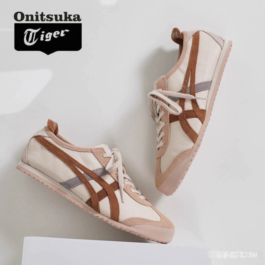 Onitsuka Tiger Onitsuka Tiger MEXICO 66 Litchi Pattern Maillard Color ...