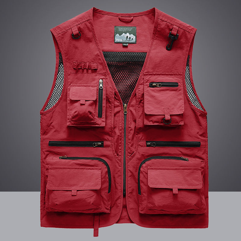 2024New Vest Men's Summer Mesh Style for Sports Vest Outdoor Custom ...