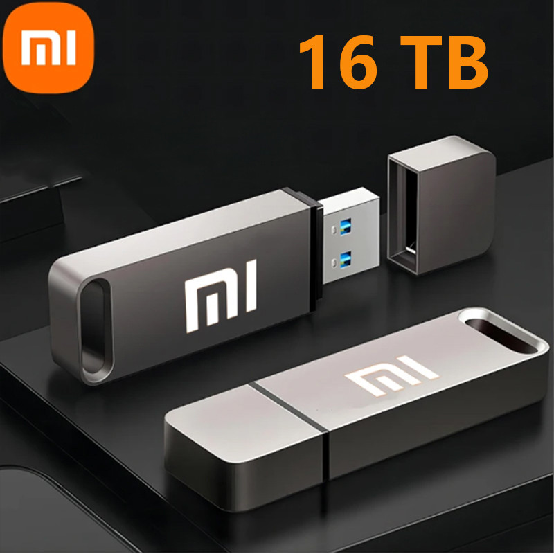 XiaoMi USB 3.1 Flash Drive 16TB Waterproof Metal High Speed 8TB Pen ...