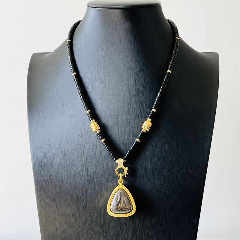 T Thai Coconut Shell Amulet Chain Amulet Chain Clavicle Chain Quick ...