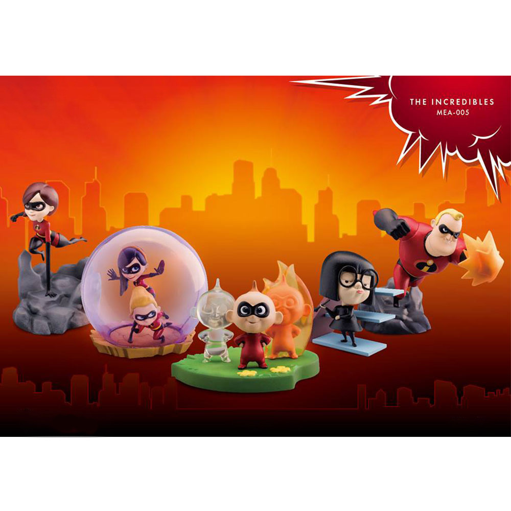 771 Beast Kingdom Disney Pixar The Incredibles Mini Egg Attack Figure | Shopee Malaysia