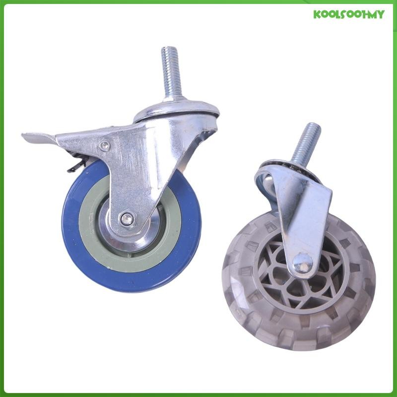 [KoolsoobdMY] Trolley Cart Caster Trolley Swivel Wheel, Practical Stem ...