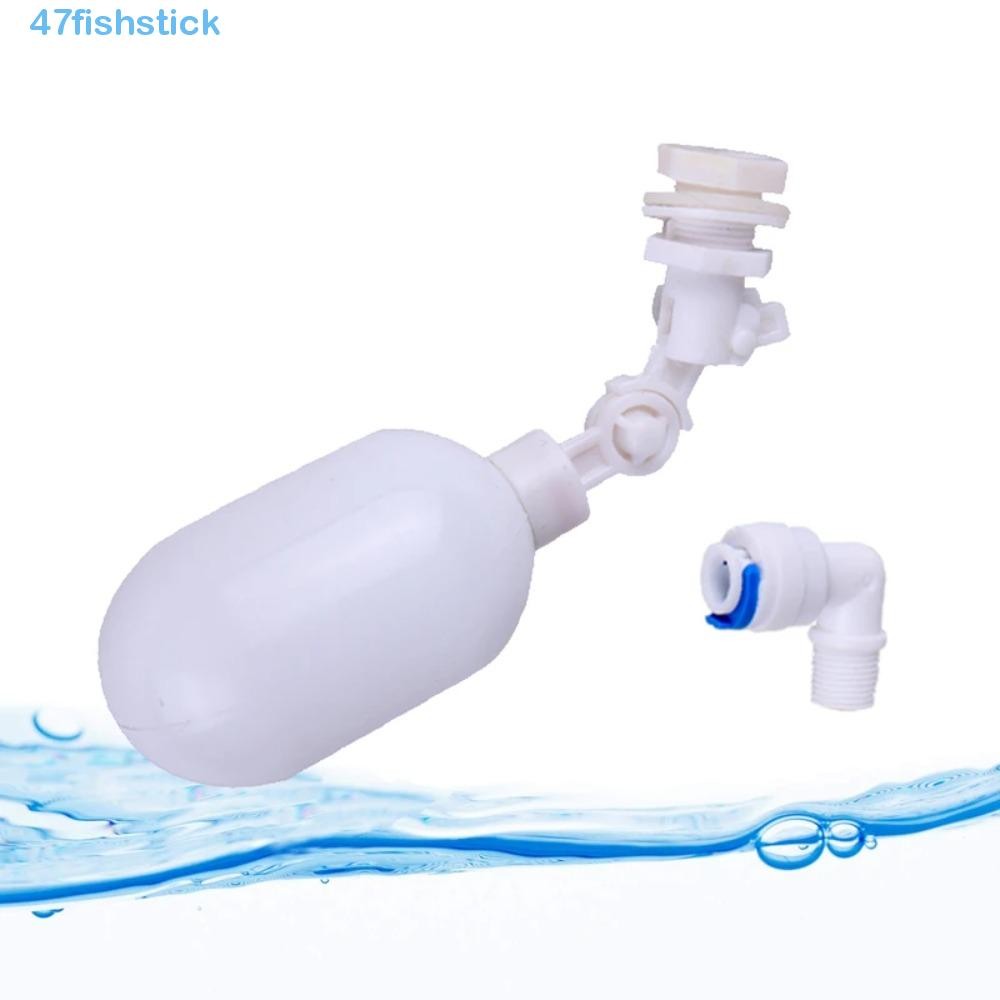 FISHSTICK Fish Tank Ball Valve, White Mini Float Valve, Auto-top-Off ...
