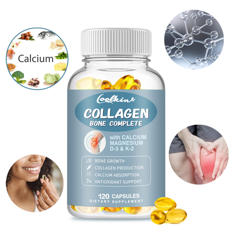 Coolkin Premium Collagen Complex, Types I and III, Improves Skin Health ...