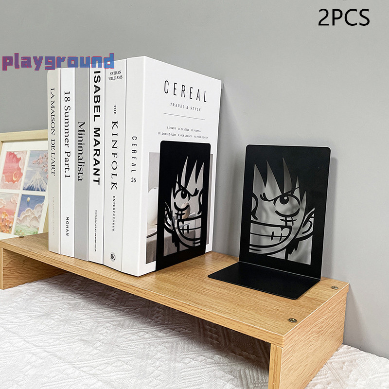 [playground] One Piece Luffy Bookends Heavy Duty Bookends Metal Bookend ...