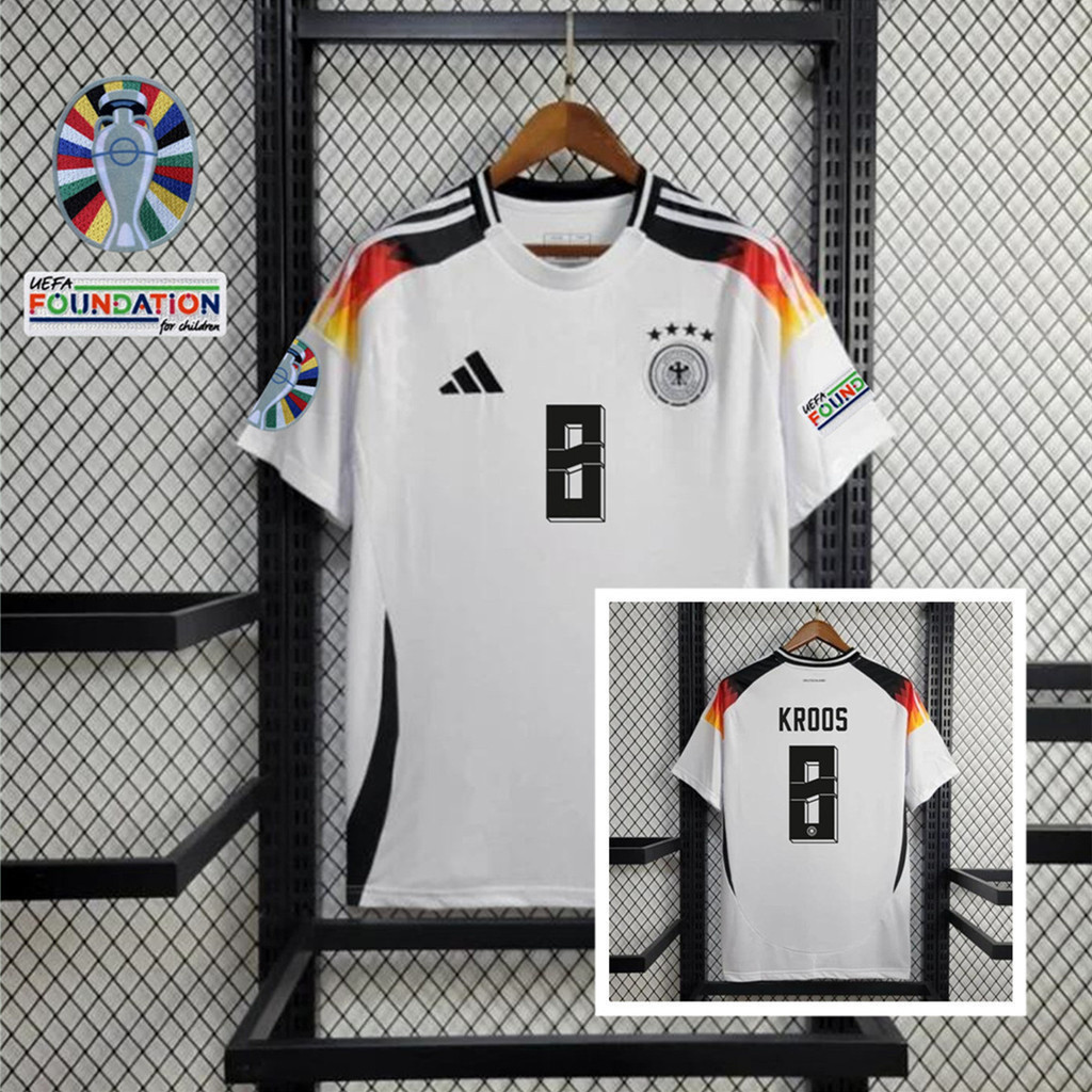 Shirts/Jerseys | 2024-25-Euro Cup Germany house white short sleeve ...