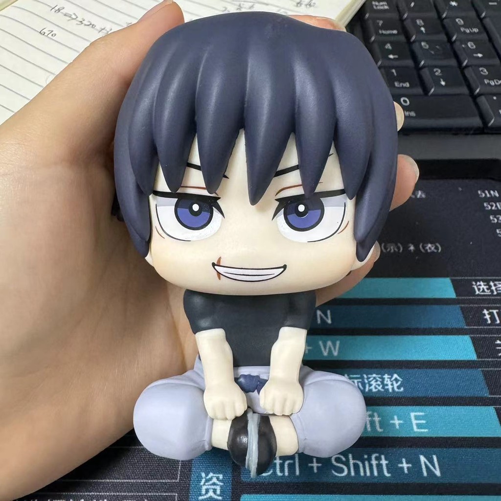 10CM Gojo Look Up Jujutsu Kaisen Action Figure Satoru Gojo Geto Suguru ...