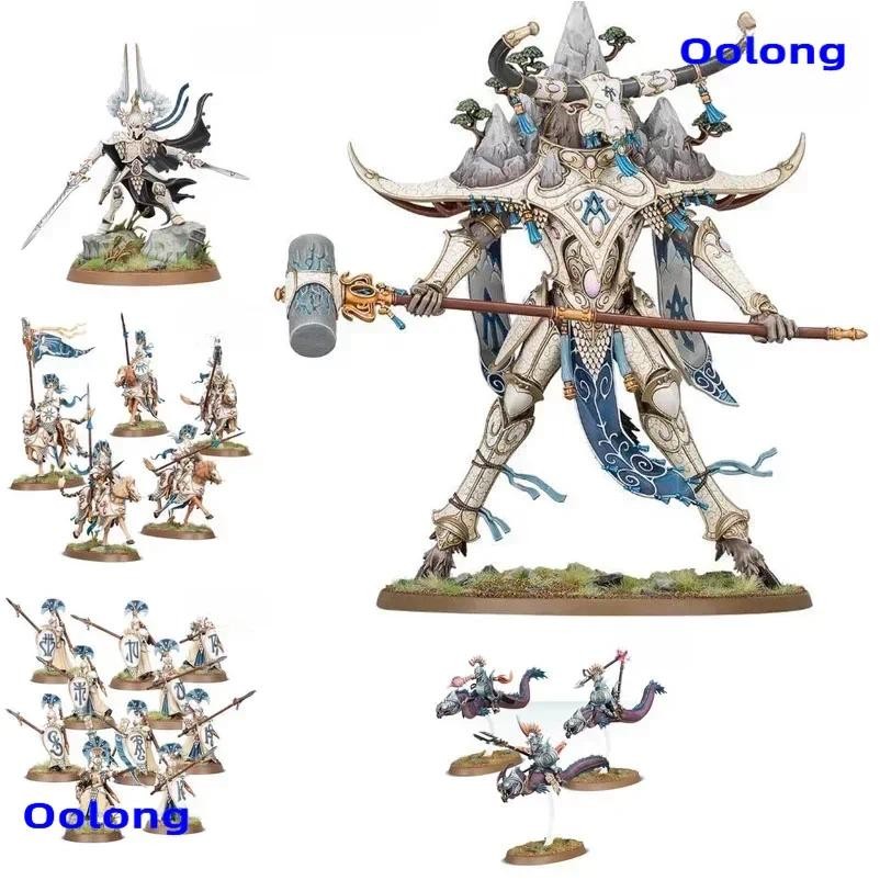 Lumineth Realm Lords Alarith Unpainted resin model Jinlin Miniatures ...