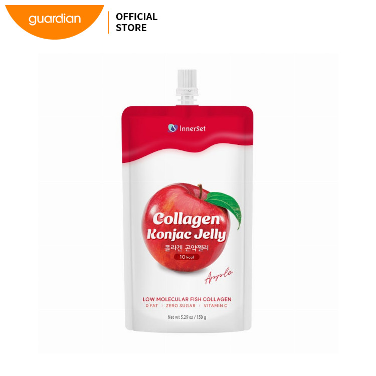 Innerset Collagen Konjac Jelly Apple 150G | Shopee Malaysia