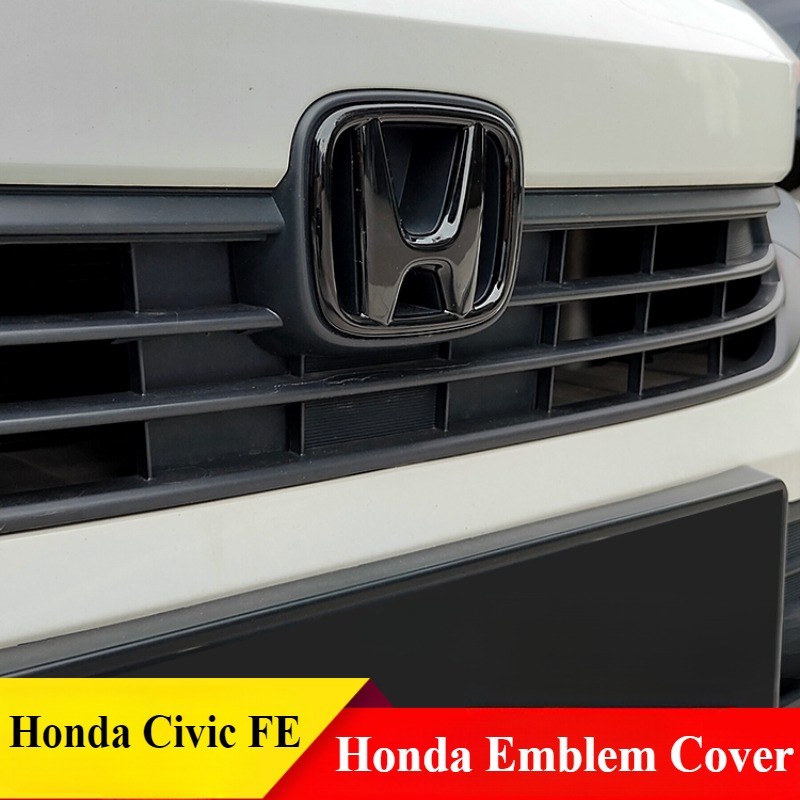 Honda Civic FE 2022-2026 11th Front & Rear Logo Cover Honda Emblem ...