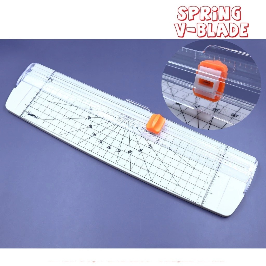 A4 Paper Cutter Laminate Cutter Ruler Precision Paper Photo Scrapbook ...