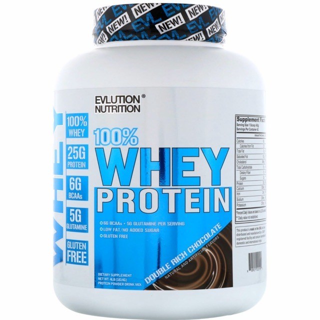 Evlution Nutrition - 100% Whey Protein ,Double chocolate, 5lbs , 2 ...