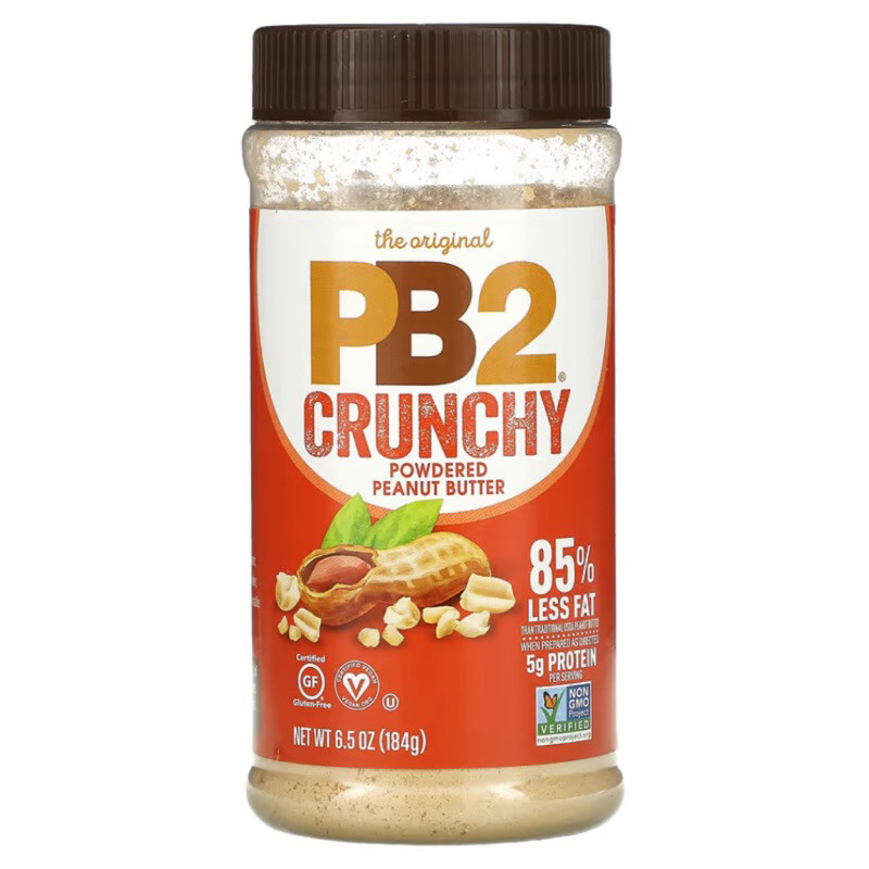 PB2 Foods, Crunchy Powdered Peanut Butter, 6.5 oz (184 g) | Shopee Malaysia