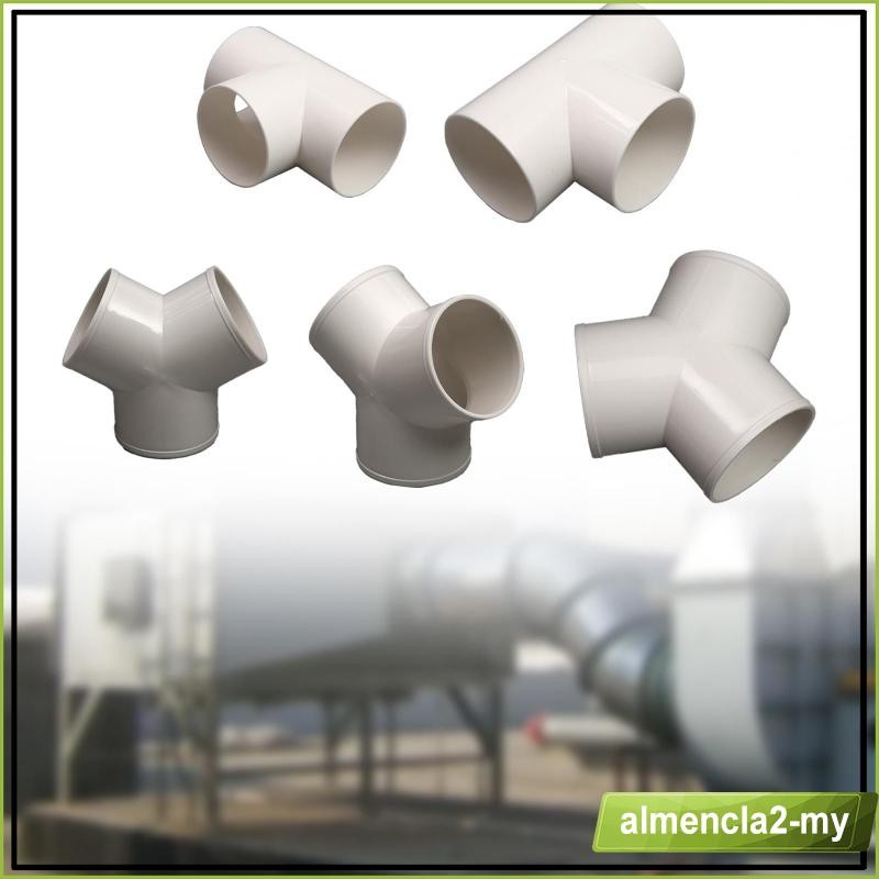 [AlmenclafdMY] Tee PVC Pipe Fitting Exhaust Ducts Shed Pipe Fittings 3 ...