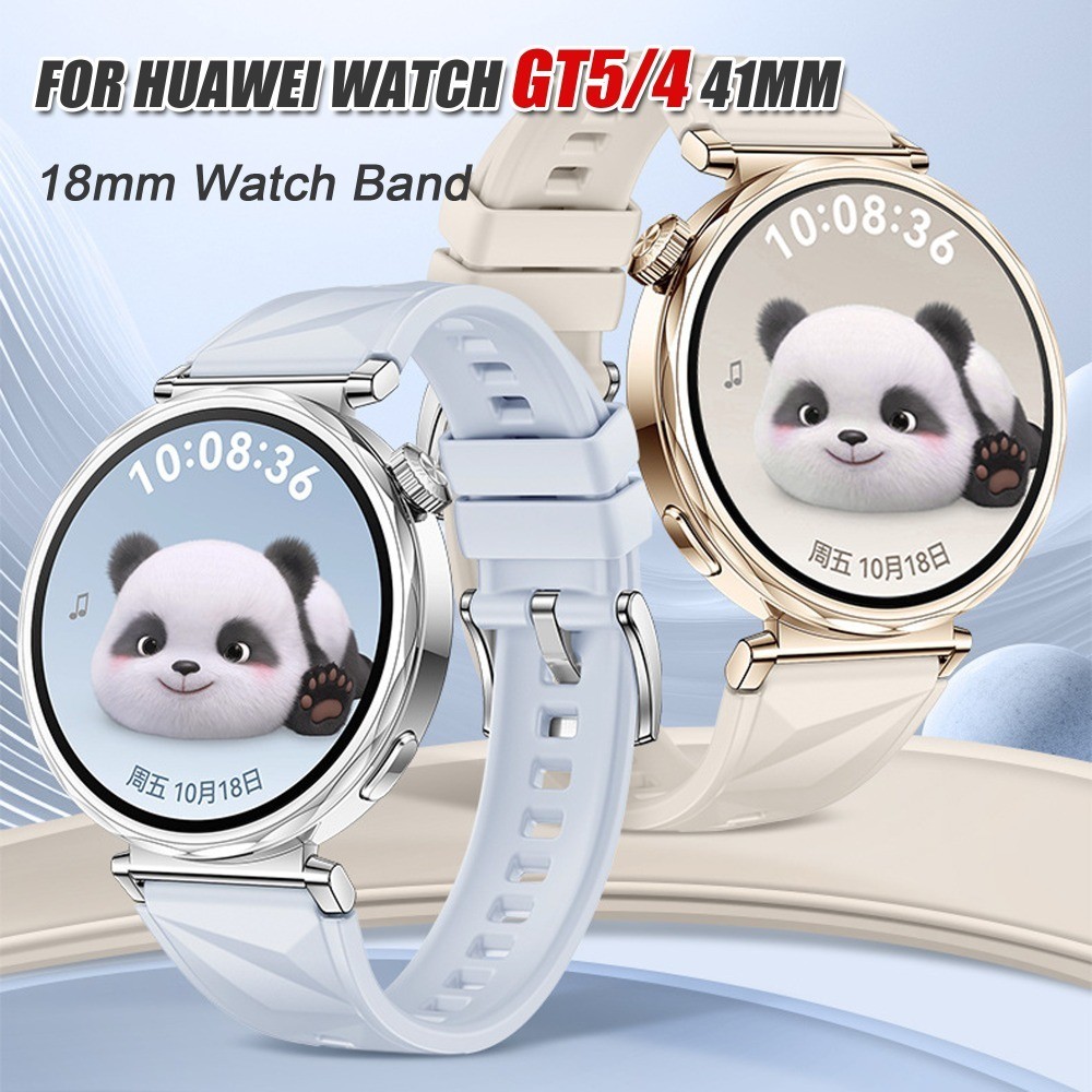 18Mm Sport Band for Huawei Watch GT6/GT5/GT4 41mm Correa Silicone ...