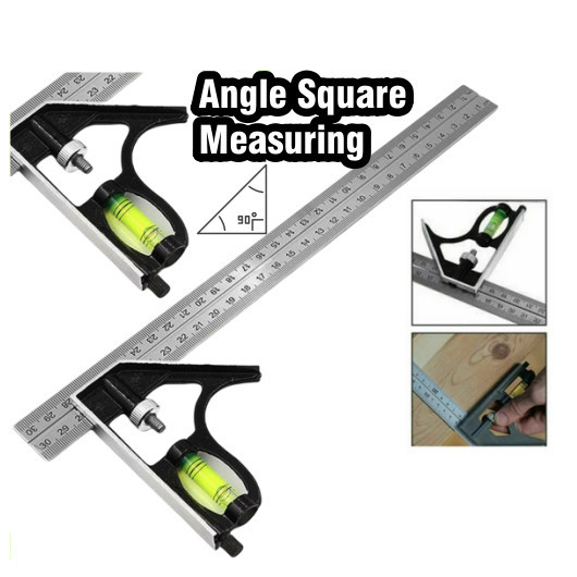 Angle Square Measuring Tools Set Precise Stainless Steel Aluminium ...