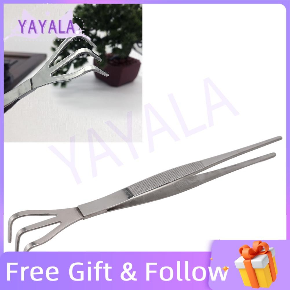Yayala Root Rake with Tweezer 3 Prong Stainless Steel Loosen Soil ...
