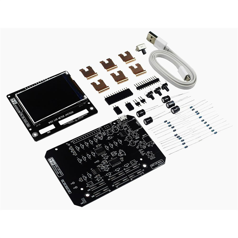 M162 LCR Meter DIY Kit Basic Version USB Fully Automatic Ranging ...