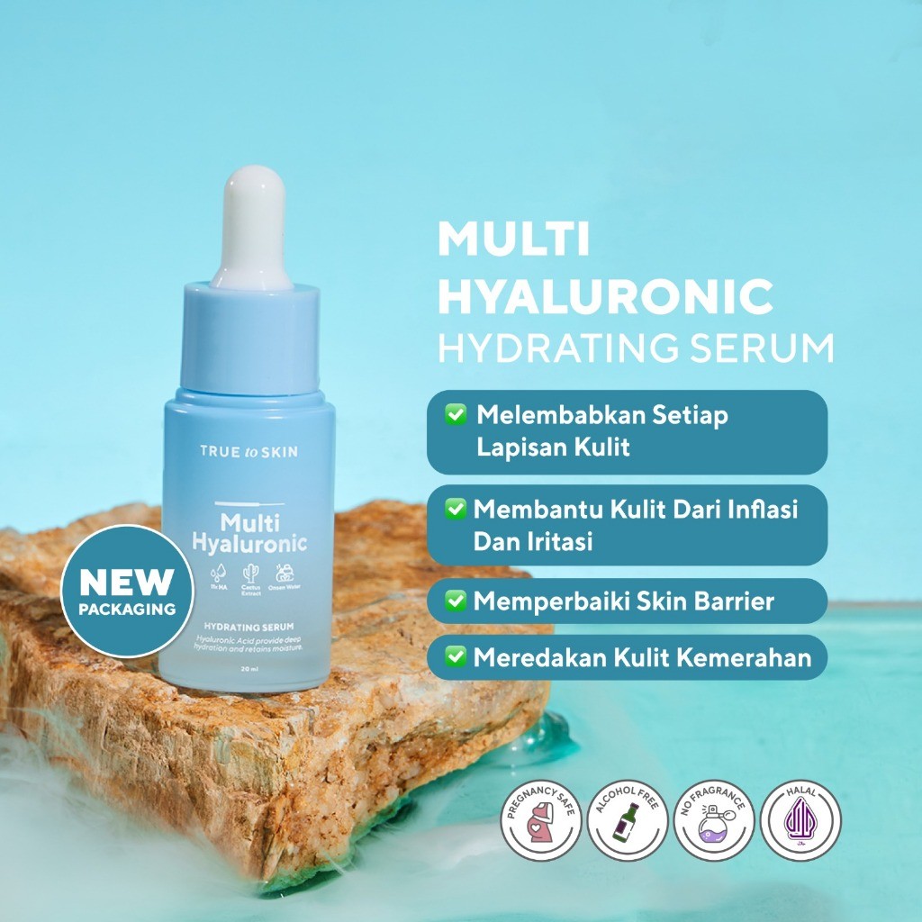 True to Skin Multi Hyaluronic Hydrating & Skin Barrier Serum ...