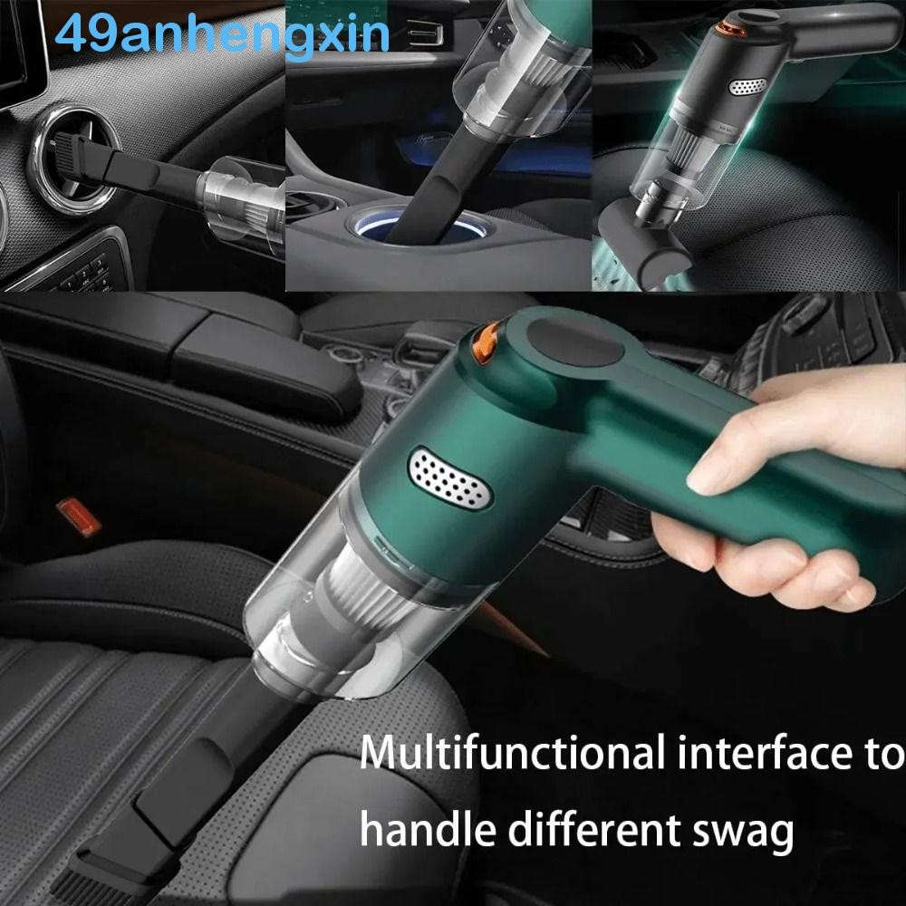 ANHENGXIN Car Vacuum Cleaner, Powerful Suction 10000Pa Wireless Home ...