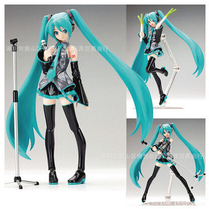 Figma014 Movable Hatsune MIKU MIKU Multi-Accessories Assembled Figure ...