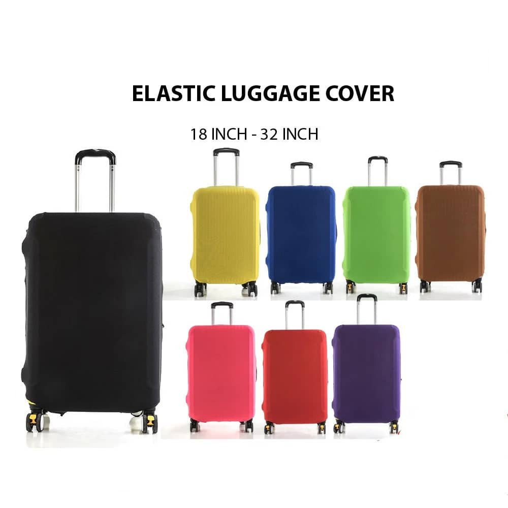 PLAIN (Small, Medium, Large) LUGGAGE COVER | Shopee Malaysia