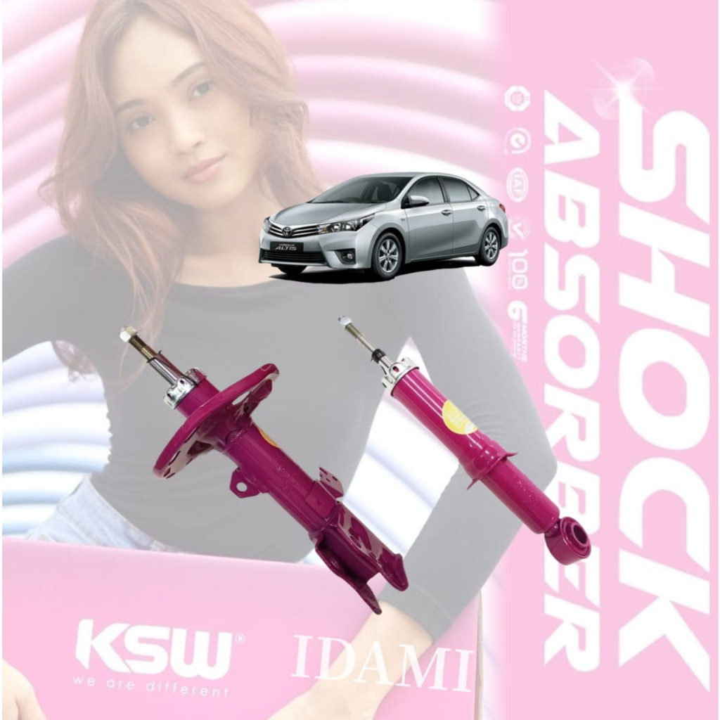 Toyota Altis 2013 KSW Performance Gas Absorber | Shopee Malaysia