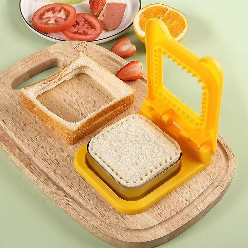 Stainless Steel Sandwich Bread Edge Sealing Mold Homemade Sandwich ...