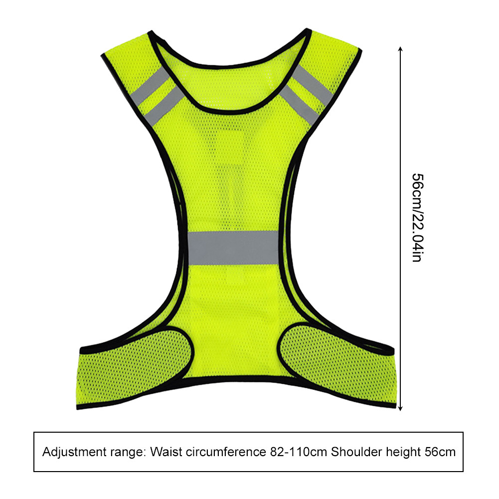 [Hotbrand.my] Highlight Reflective Vest Adjustable Night Work Safety ...
