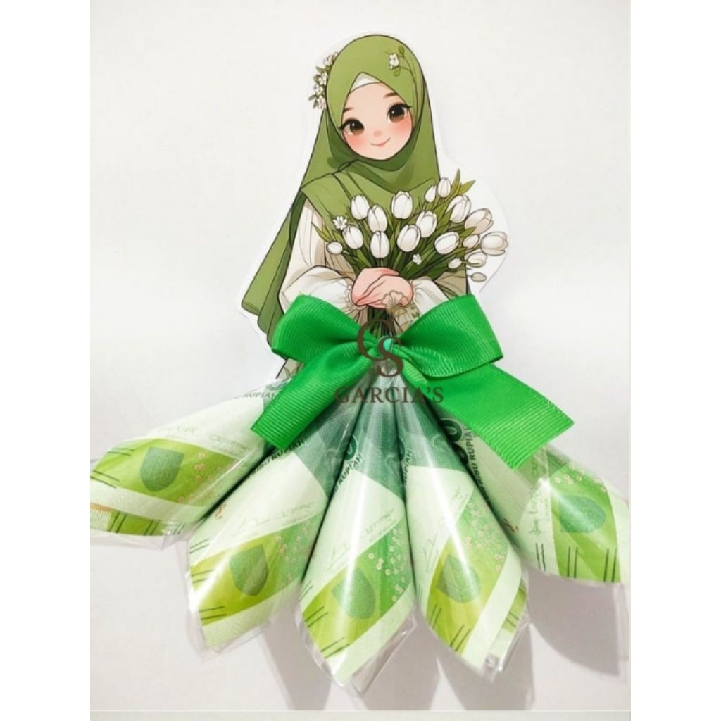 Hijab girl/women topper/muslim bridal topper for cake/bouquet | Shopee ...